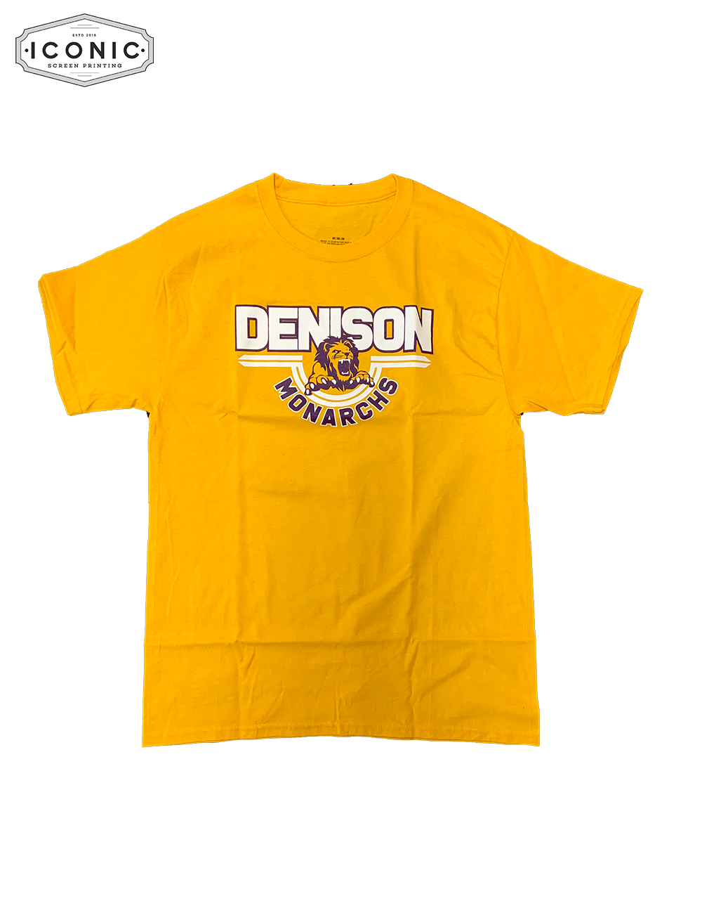 Denison Monarchs - DryBlend T-shirt - Clearance – Vision Custom Signs ...